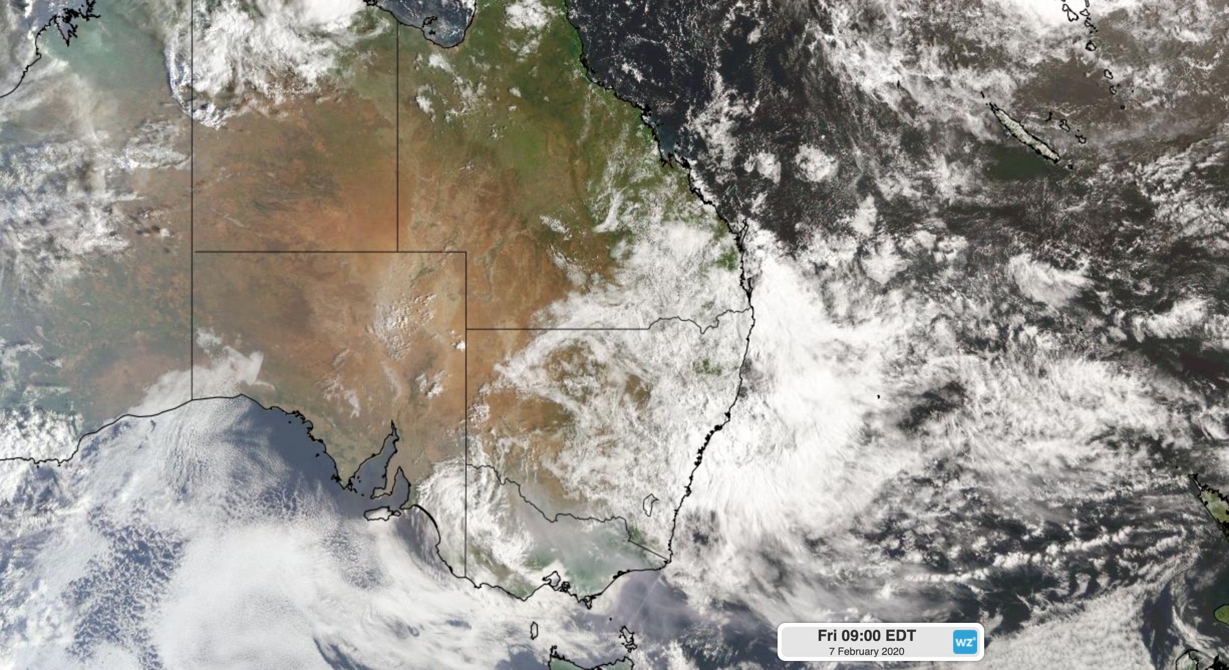 Heaviest rain in years falling in parts of eastern Australia
