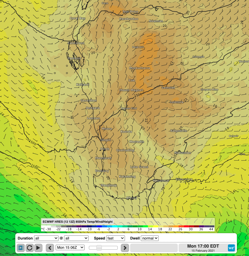 Return to heat for Perth