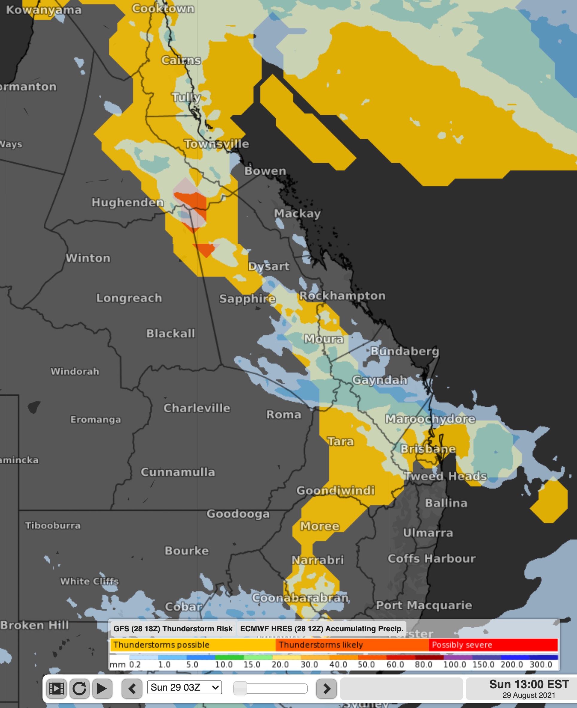 Storms on the way for Queensland and northern NSW