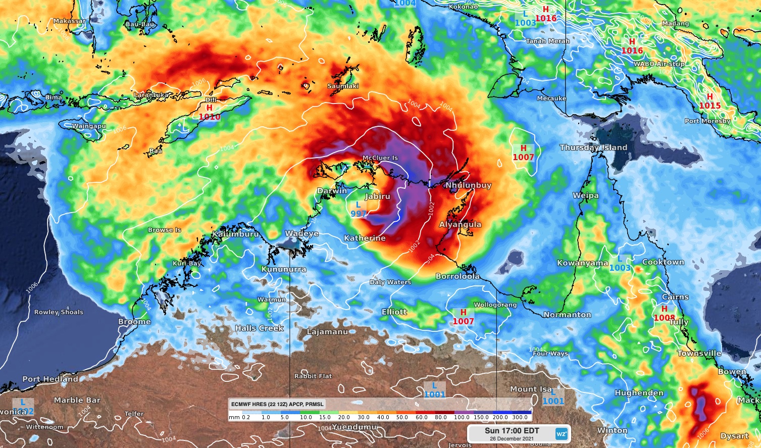 Tropical cyclone risk increasing this weekend