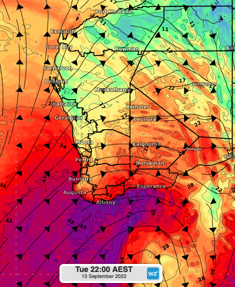 Wild weather to batter southwest WA