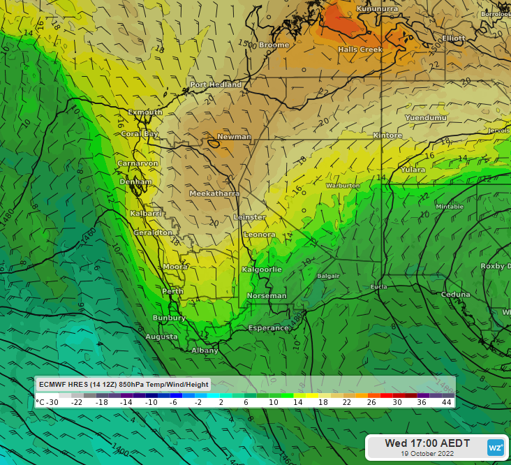 Taste of summer on the way for Western Australia