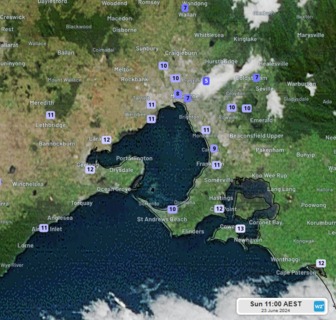 Emerald Weather Radar | Rain Radar for Emerald QLD 128km