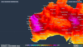 South Australia Radar and Rainfall Map