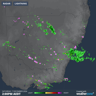 South Australia Radar and Rainfall Map