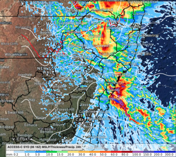 Sydney Weather Radar | Rain Radar for Sydney NSW 64km