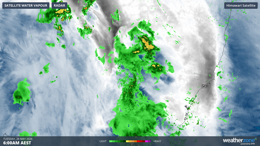 Near record May rainfall in NSW inland city